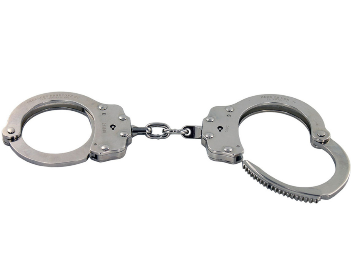 Peerless Model 700c Nickel Finish Handcuffs | SWS Group
